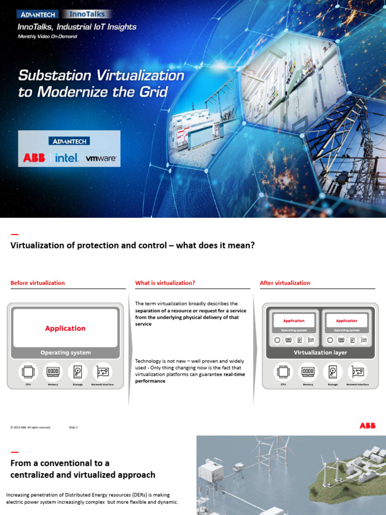 1 - InnoTalks - Substation - Slides | PDF | Virtualization | Virtual ...