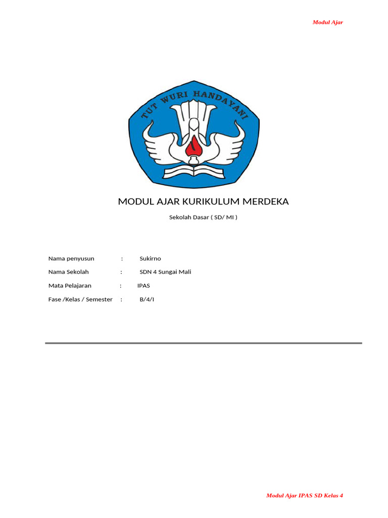 MODUL AJA IPAS (1) | PDF