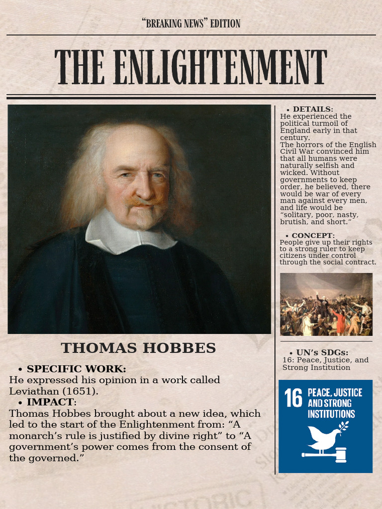 Key Thinkers of the Enlightenment | PDF | Age Of Enlightenment | Social ...
