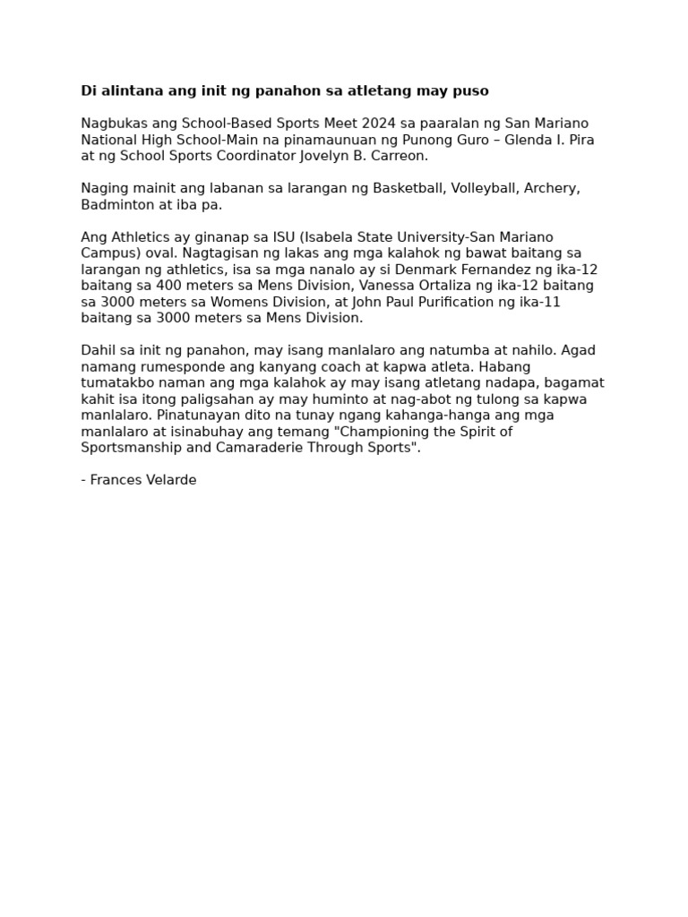 Balisbis FB Article 1 | PDF