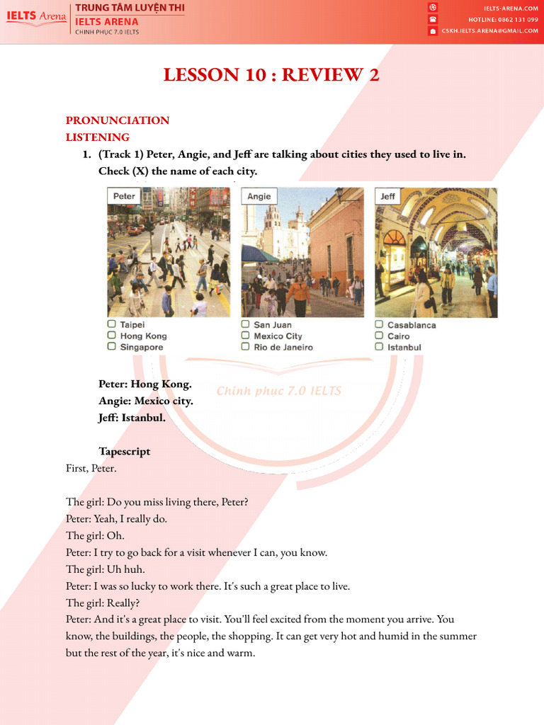 L10 - TB - Review 2 - Inclass Key | PDF