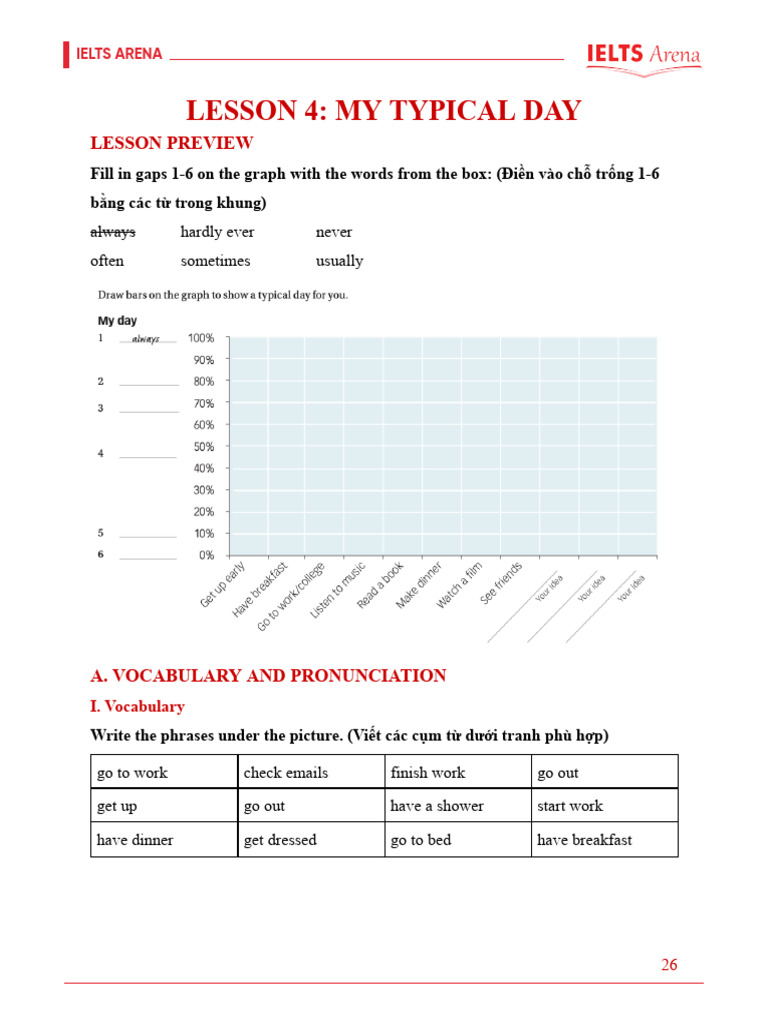 Lesson 4: My Typical Day | PDF