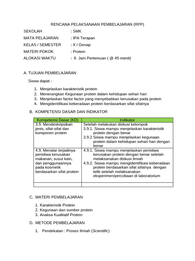 11 RPP Makromolekul (Protein) | PDF