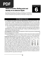 Siwoloboff Method for Boiling Point Determination | PDF | Phase (Matter ...