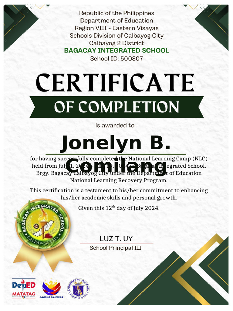 NLC-Certification | PDF