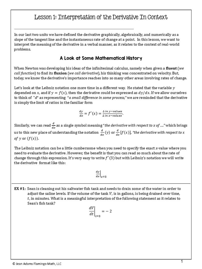 AP Calc 4.1 Notes | PDF | Derivative | Calculus