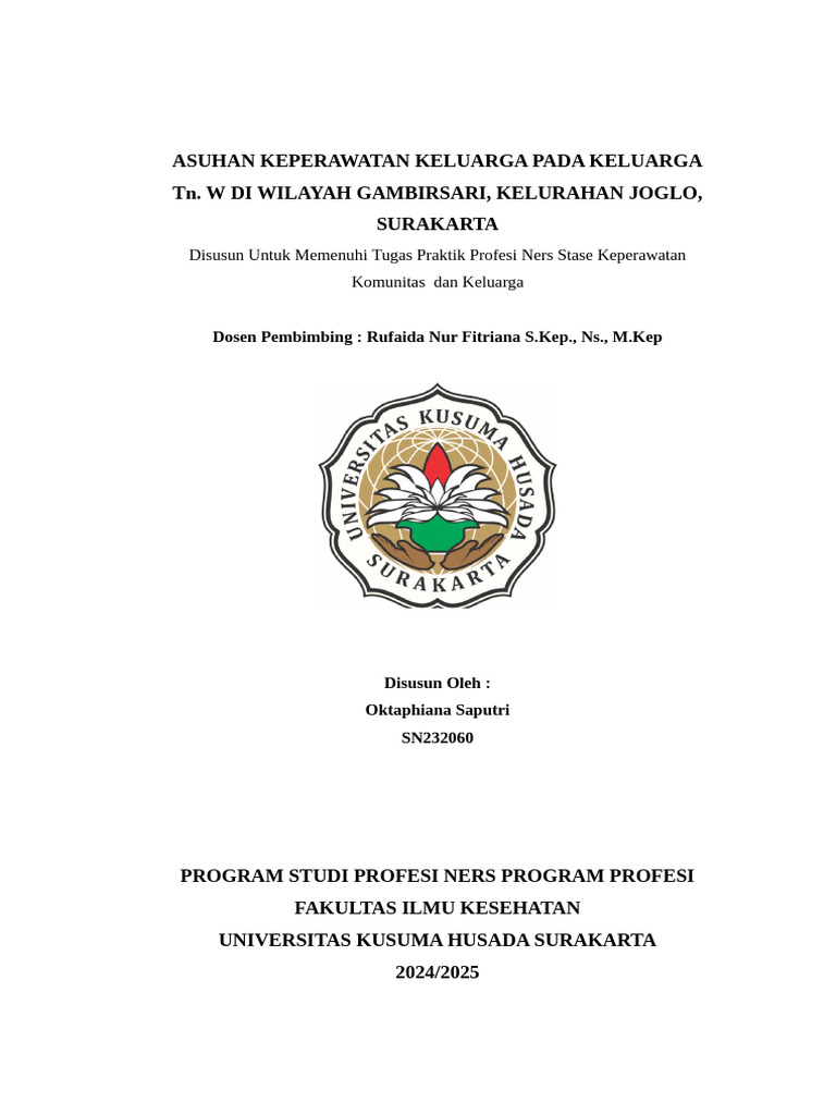 Askep Keluarga Okta | PDF