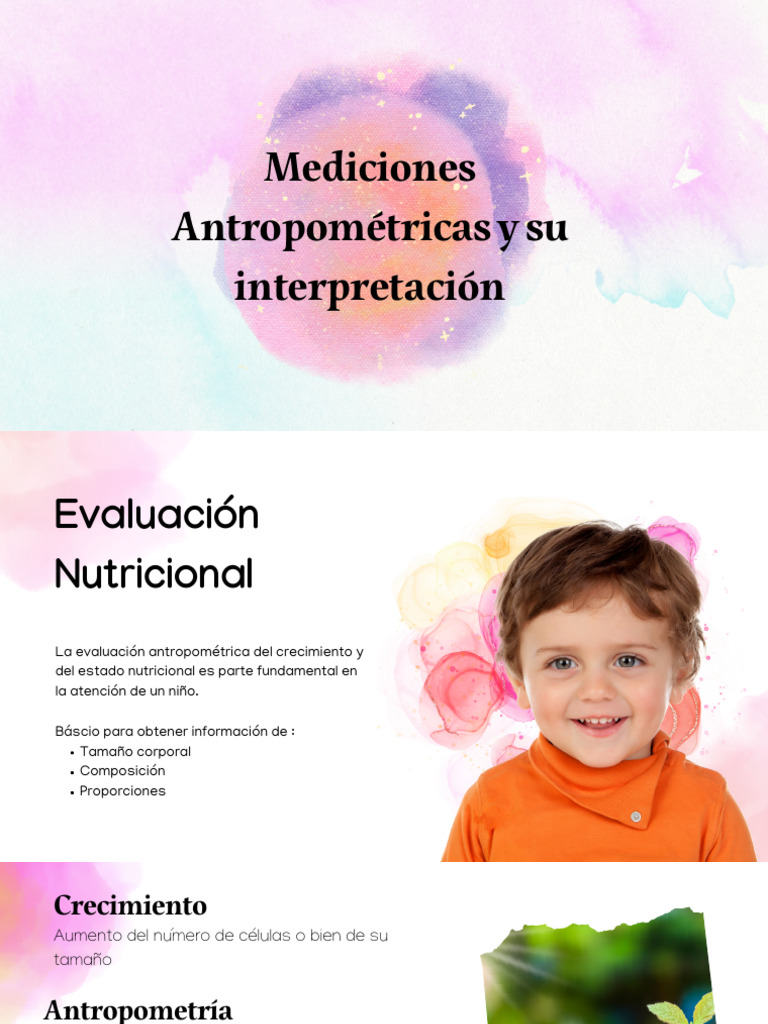 NIyA - Mediciones Antropométricas y Su Interpretación | PDF | Antropometría | Índice de masa ...
