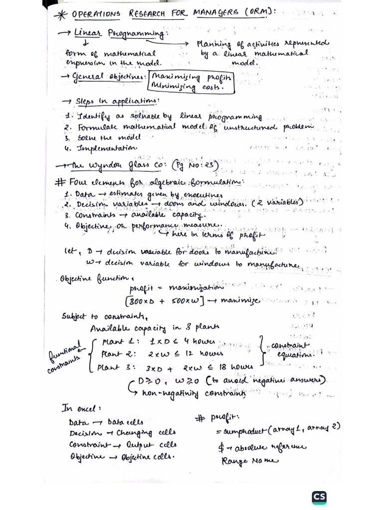 ORM Mid term notes | PDF