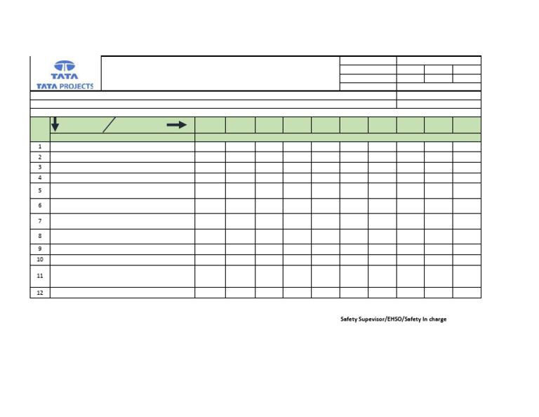 Checklist For Wire Rope Sling-TATA | PDF