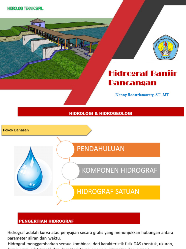 Hidrograf Banjir Rancangan | PDF