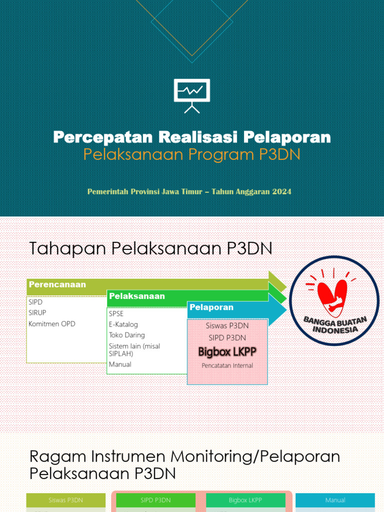 Strategi Pelaporan P3DN 2024 | PDF