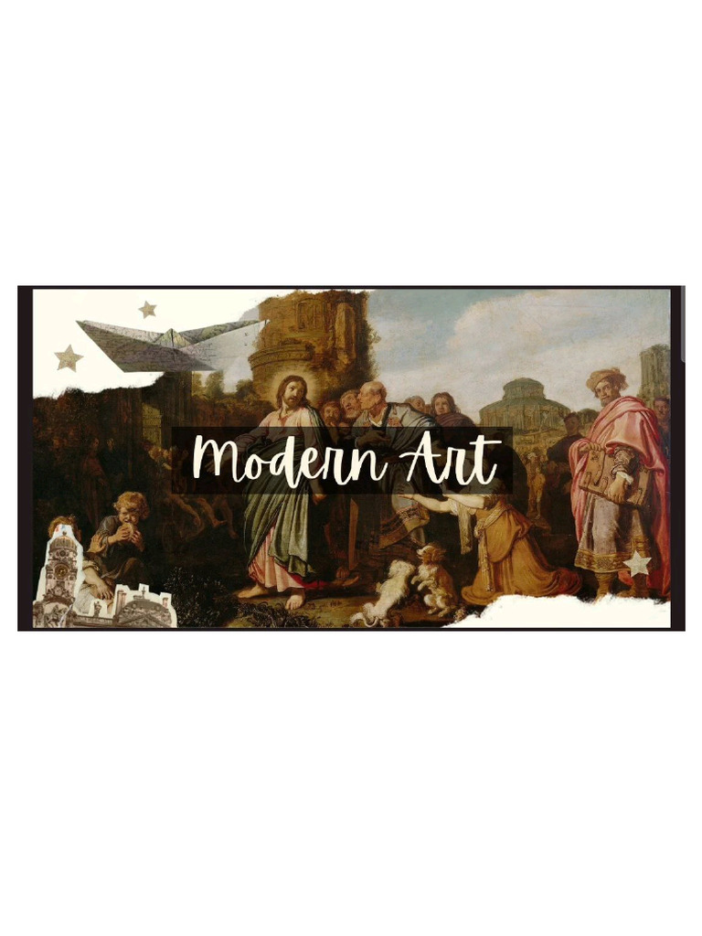 Modern Art Contemporary Art | PDF