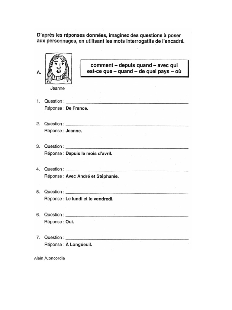 Poser Des Question 2 | PDF