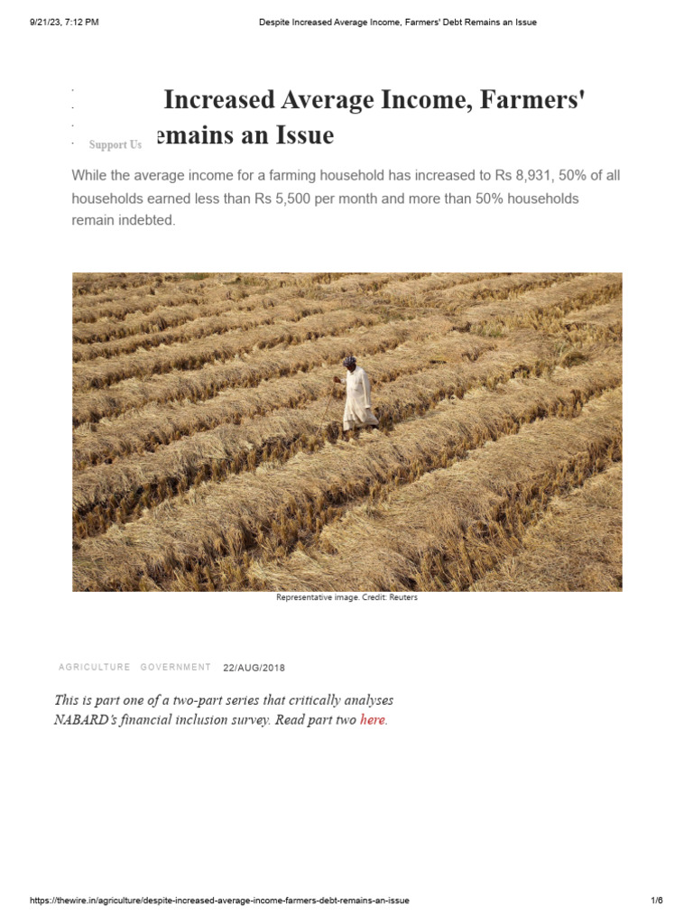 Agricutural Credit System Loopholes Part 1 | PDF | Economies