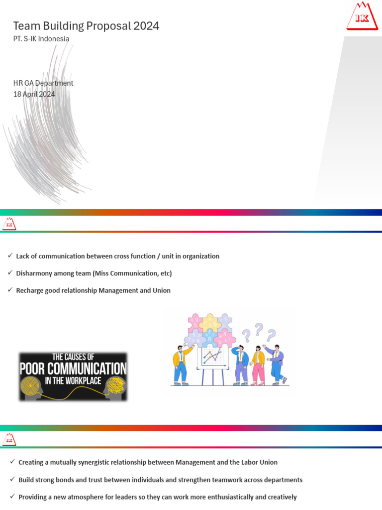 Team Building Proposal 2024 Overview | PDF | Cuisine | Foods