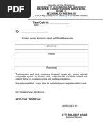 DD Form 1610 Travel Authorization Guide | PDF