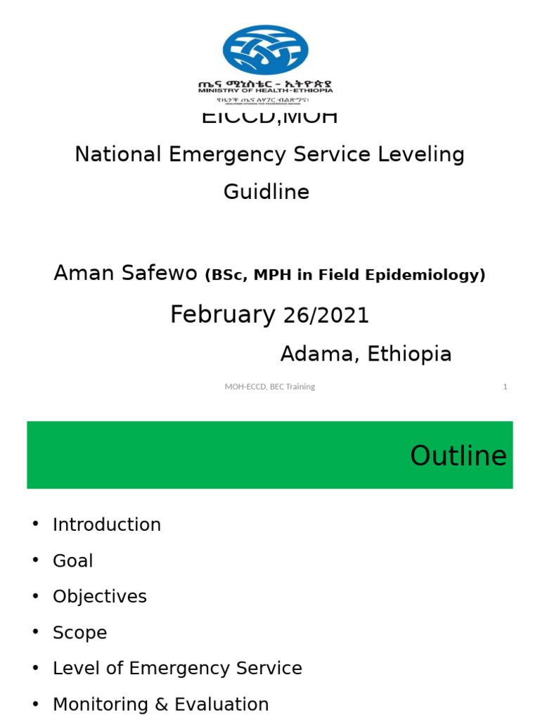 BEC - WHO - Toolkit - Implementation - HC Oraintation | PDF | Emergency Department | Hospital