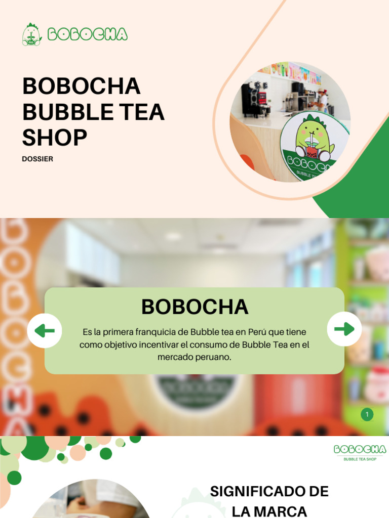 Franquicia Bobocha: Bubble Tea en Perú | PDF | Business | Economias