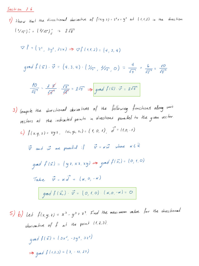Assignment 7 Solution | PDF | Calculus | Multivariable Calculus