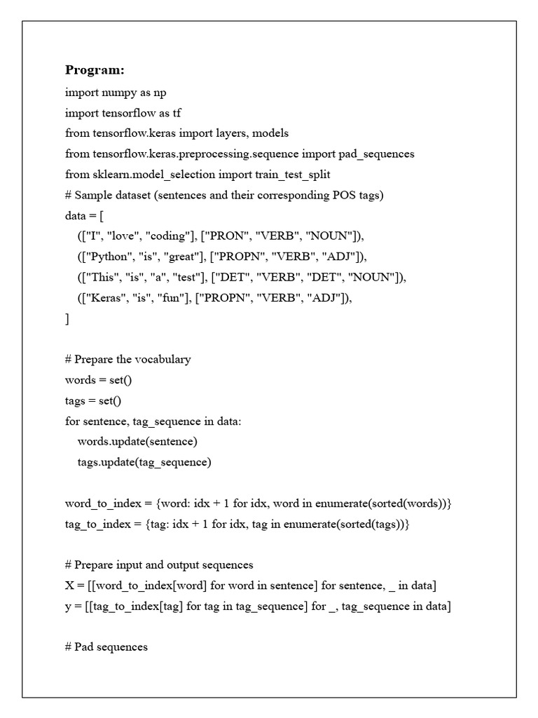 DL 6th Exp Program | PDF | Grammar | Cognitive Science