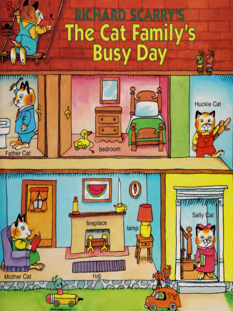 Richard Scarrys The Cat Familys Busy Day (Scarry, Richard) (Z-Library ...