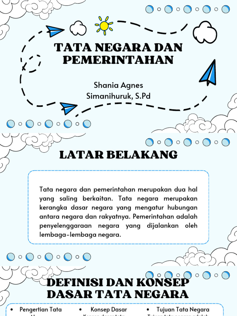 Bab 3 Kelas 8 Tata Negara Dan Pemerintahan | PDF