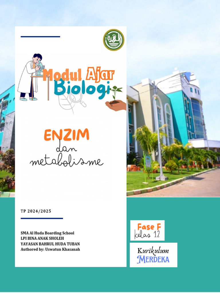 Modul Ajar Biologi Bab Metabolisme | PDF