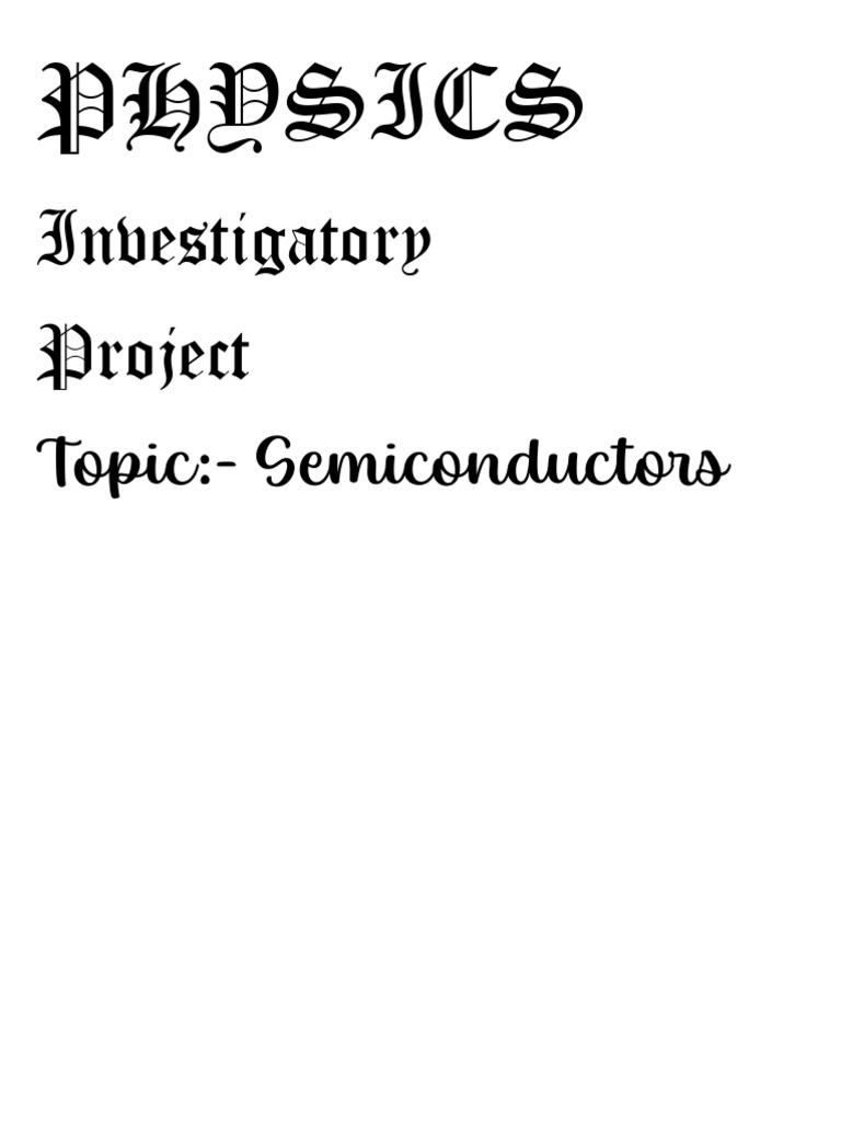 Physics Project File Pdf