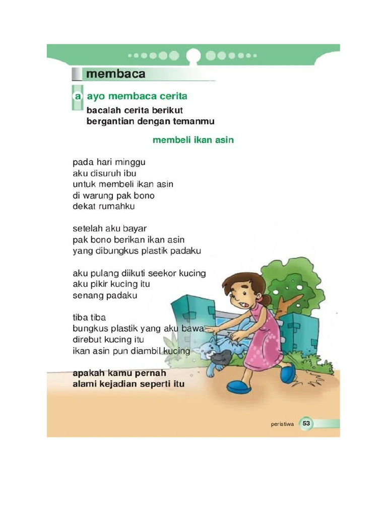 Teks Baca Ikan Asin Dan Matematika | PDF