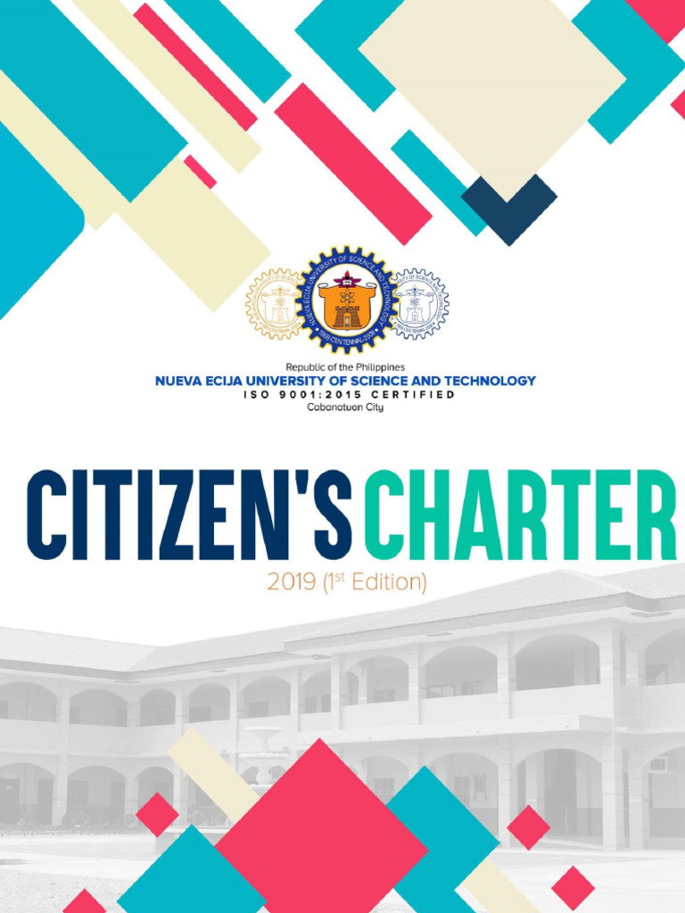 2019 Neust Citizens Charter | PDF