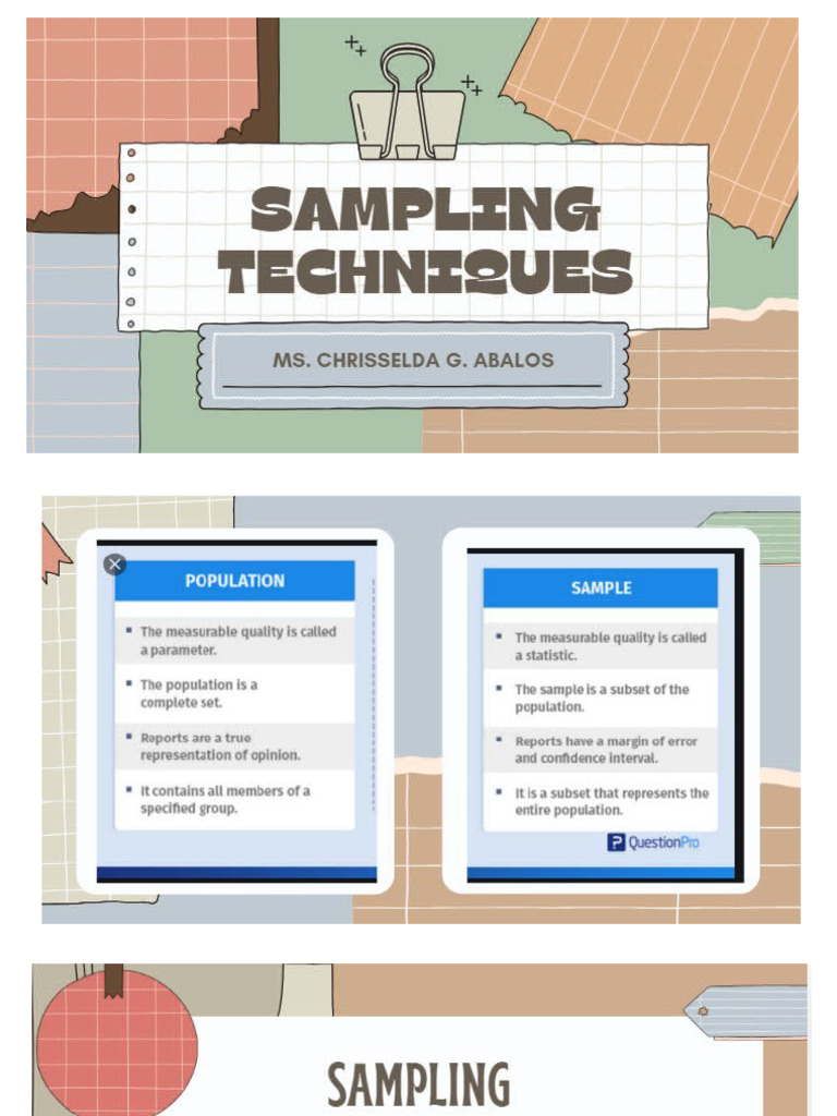 Lesson 2 Sampling Techniques | PDF