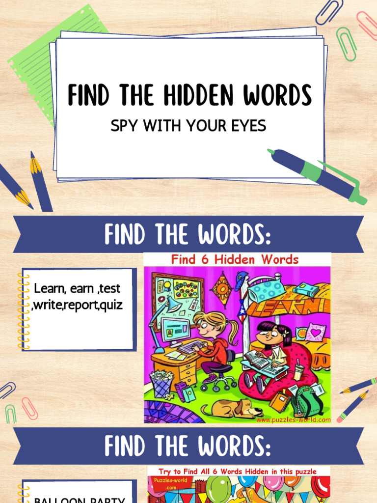 Find the Hidden | PDF