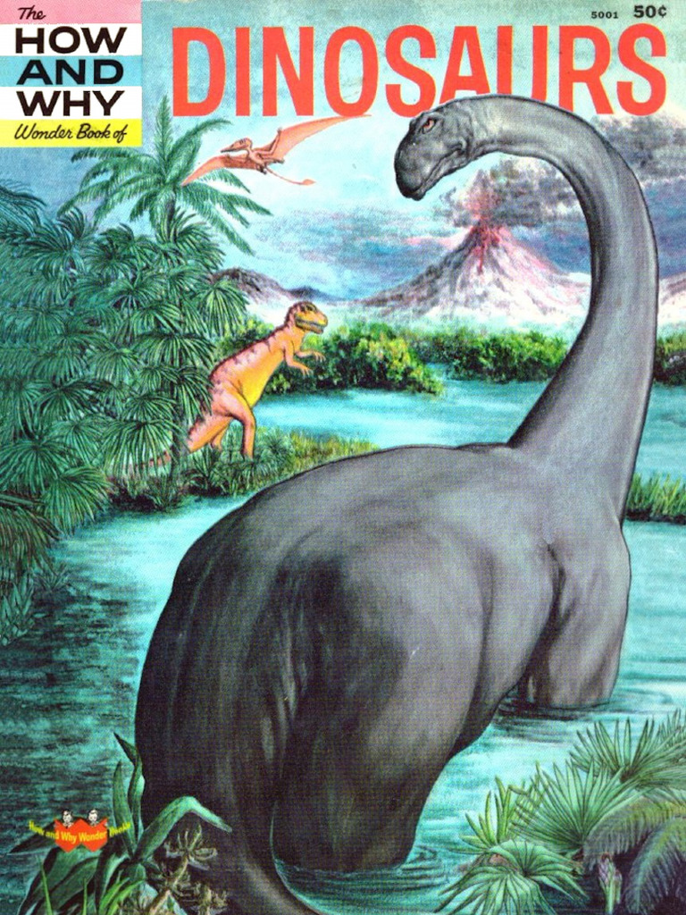 Pdfcoffee.com How and Why Wonder Book 5001 Dinosaurs PDF Free | PDF