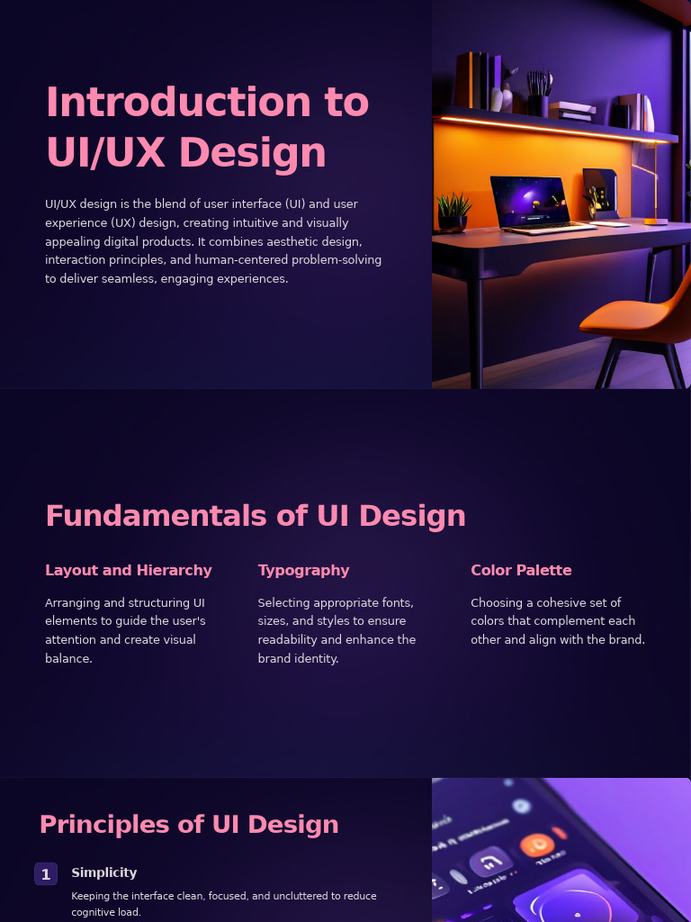 Introduction To UIUX Design | PDF | Usability | User Interface Design