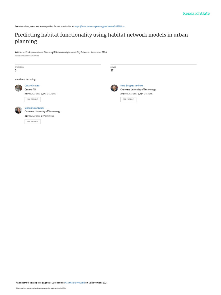 kindvall-et-al-2024-predicting-habitat-functionality-using-habitat-network-models-in-urban ...
