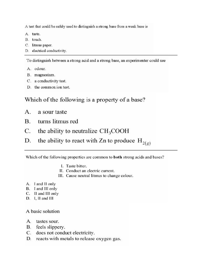 Acid Base Reactions Pdf