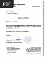 Experience Certificate NDC | PDF