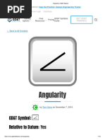 4 GD - T Parallelism Symbol | PDF | Gear | Geometry