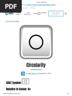 Circularity - GD&T Basics | PDF | Engineering Tolerance | Geometry