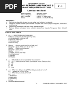 Latihan Soal PTS Bahasa Inggris Kelas 9 Semester 1 K13 Revisi | PDF