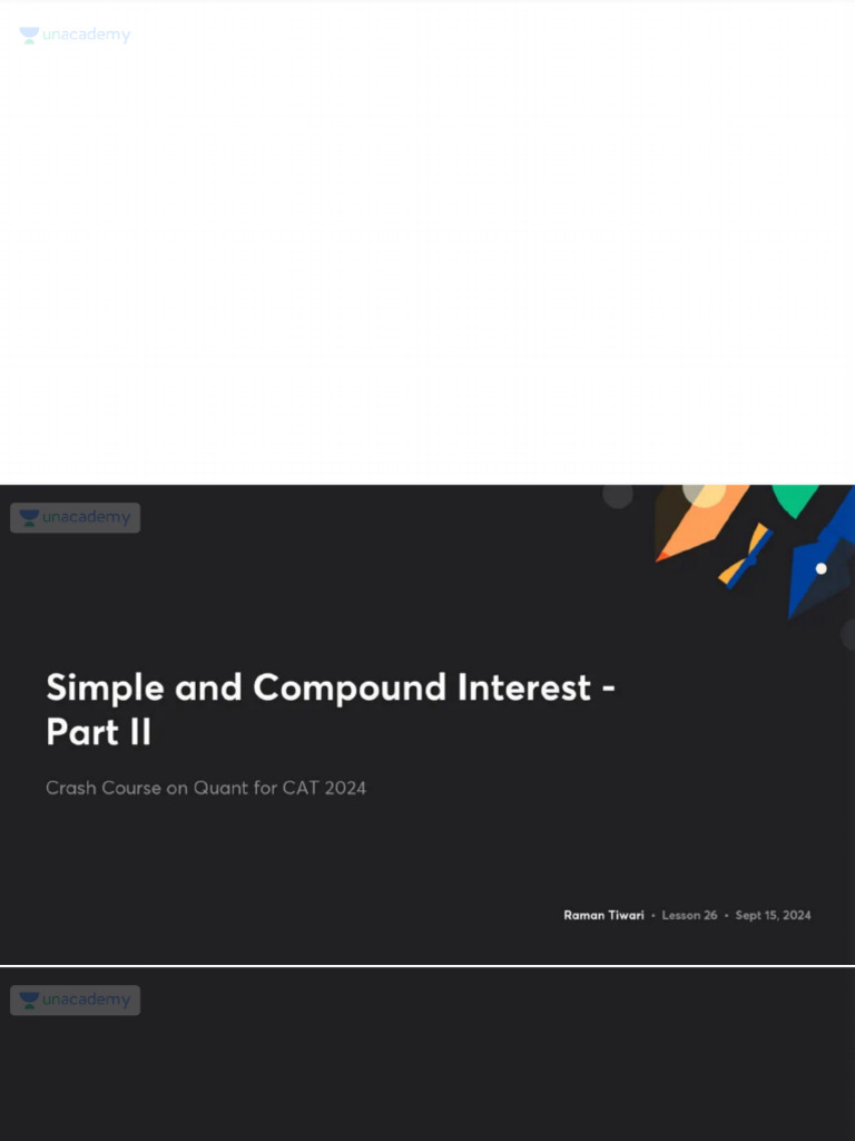 Simple and Compound Interest Part II With Anno | PDF