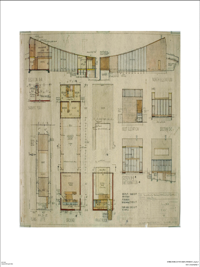 04. The Walls Around Us Student Competition_Walsh Street Plans 1 | PDF