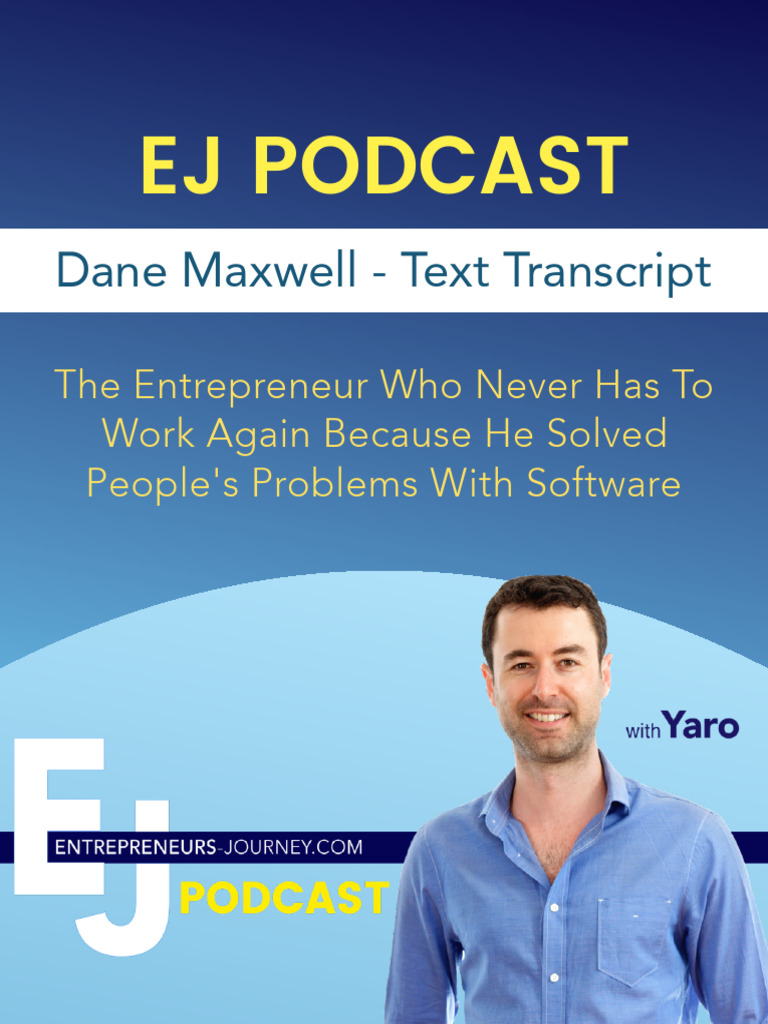 Dane-Maxwell | PDF | Podcast