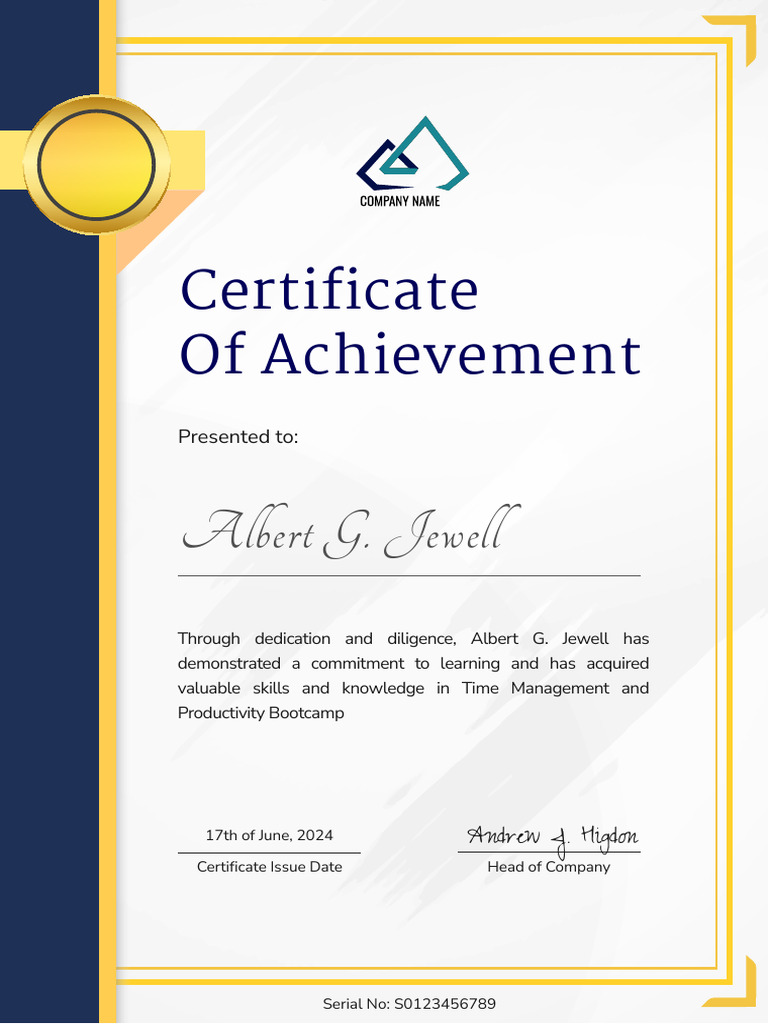 Certificate of Completion 10 | PDF