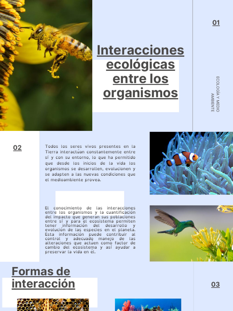 Interacciones Ecológicas PDF | PDF | Etología | Zoología