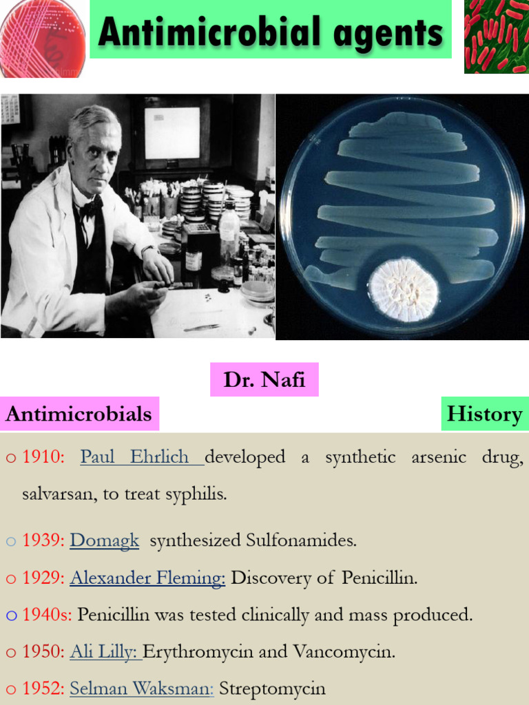 Introduction to Antibiotics Overview | PDF | Antimicrobial | Penicillin