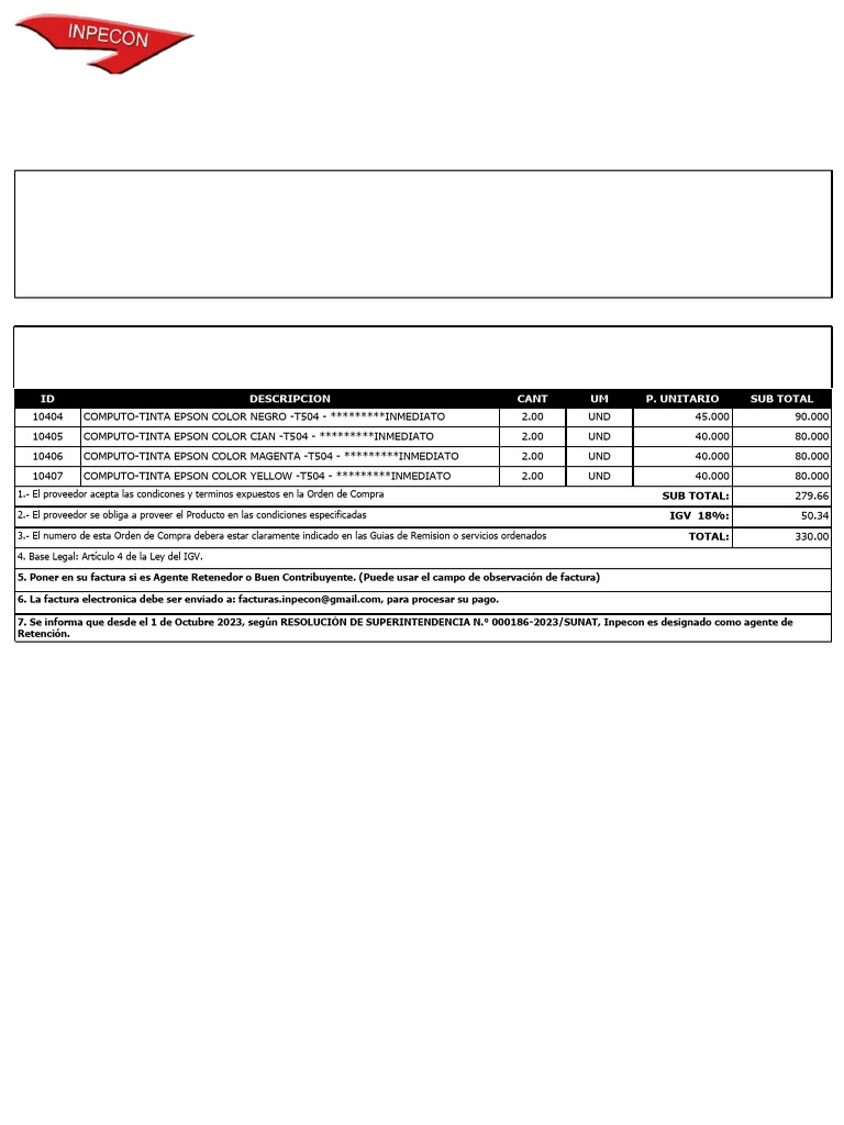 Sac Oc 663 Interface Tintas Epson | PDF