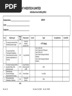 Employee KRA Sheet Template | PDF