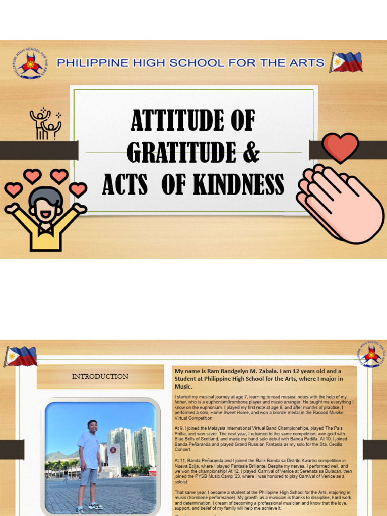 Gratitude & Kindness (RAM) PDF | PDF
